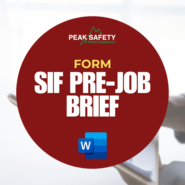 Safety Forms – Peak Safety Productions
